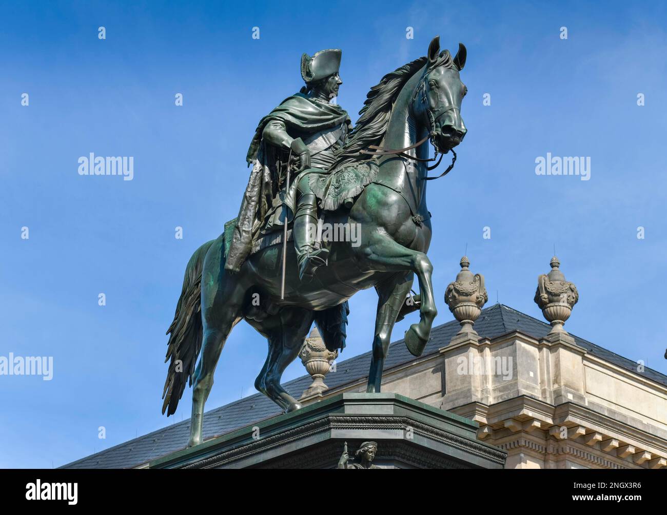 Frederick the Great Equestrian Monument, Unter den Linden, Mitte ...