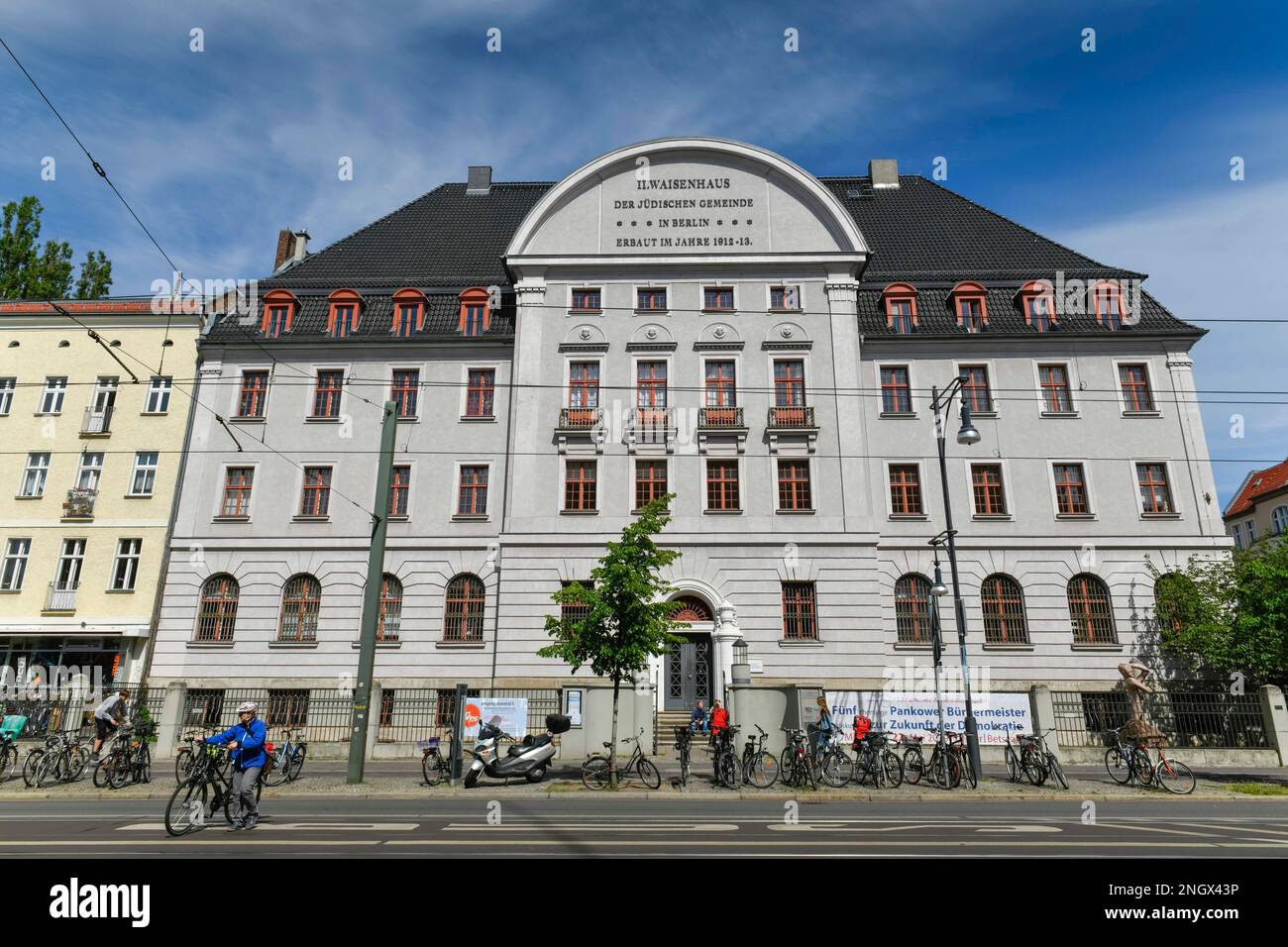 Residential building, former Jewish orphanage, Berliner Strasse, Pankow ...