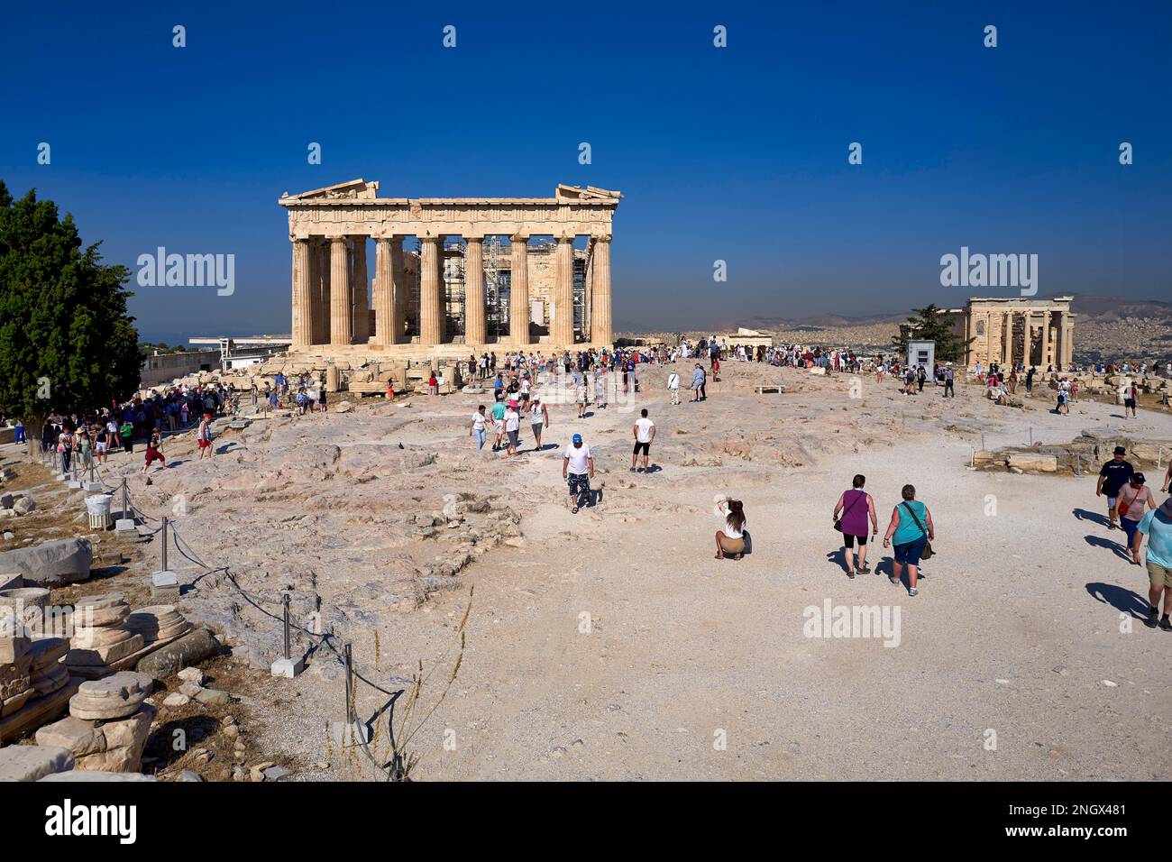 Athens Greece. The Parthenon at the Acropolis Stock Photo - Alamy