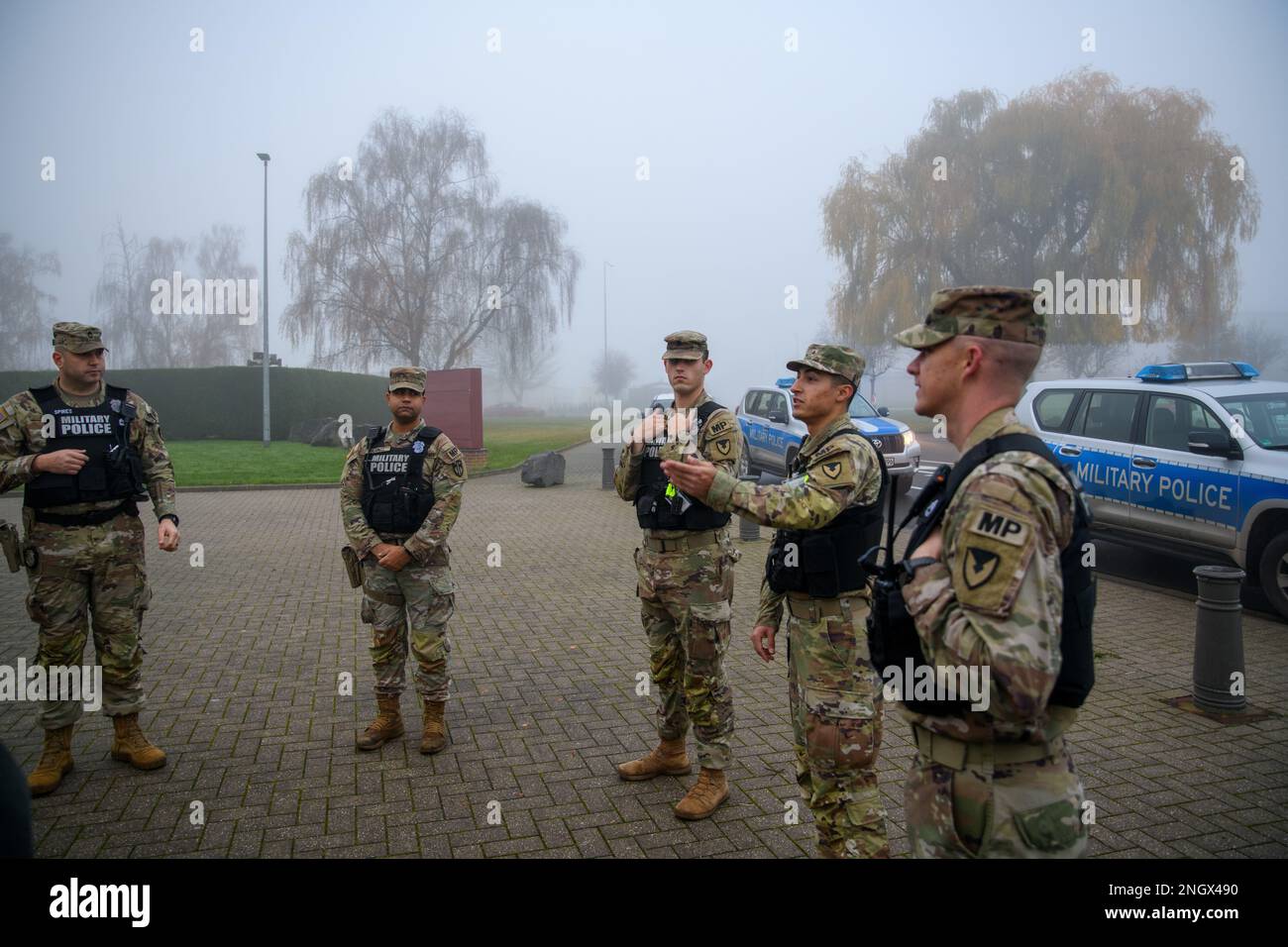 U.S. Army Sgt. Cristian Monreal, a desk sergeant assigned to the ...