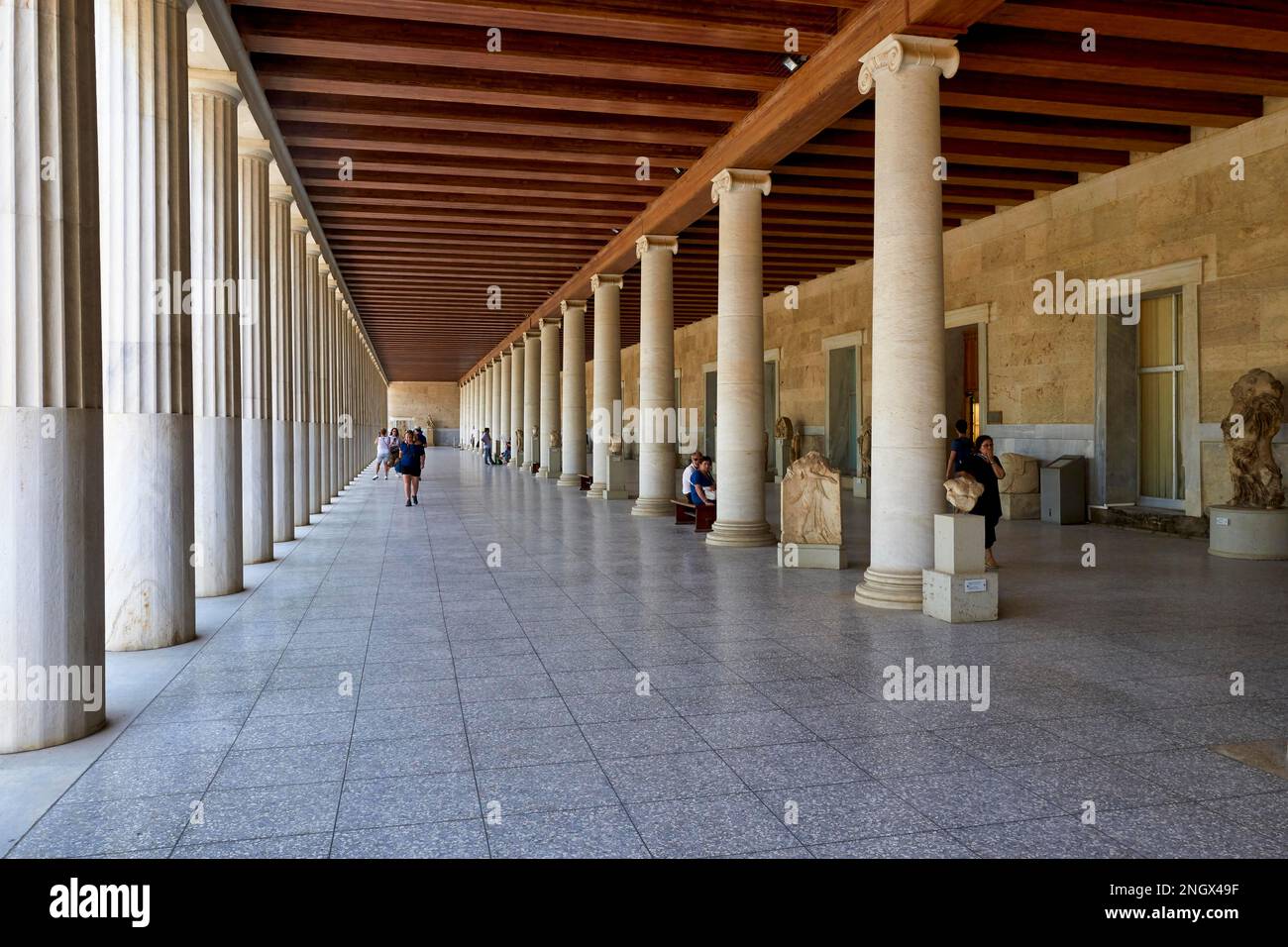 Stoa architecture hi-res stock photography and images - Alamy