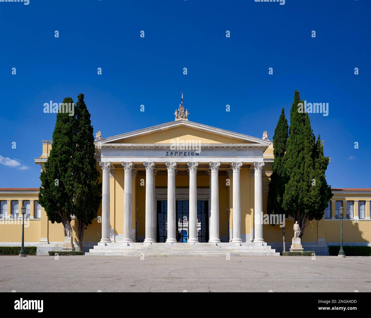 Athens Greece. The Zappeio Hall, used as a conference center Stock ...