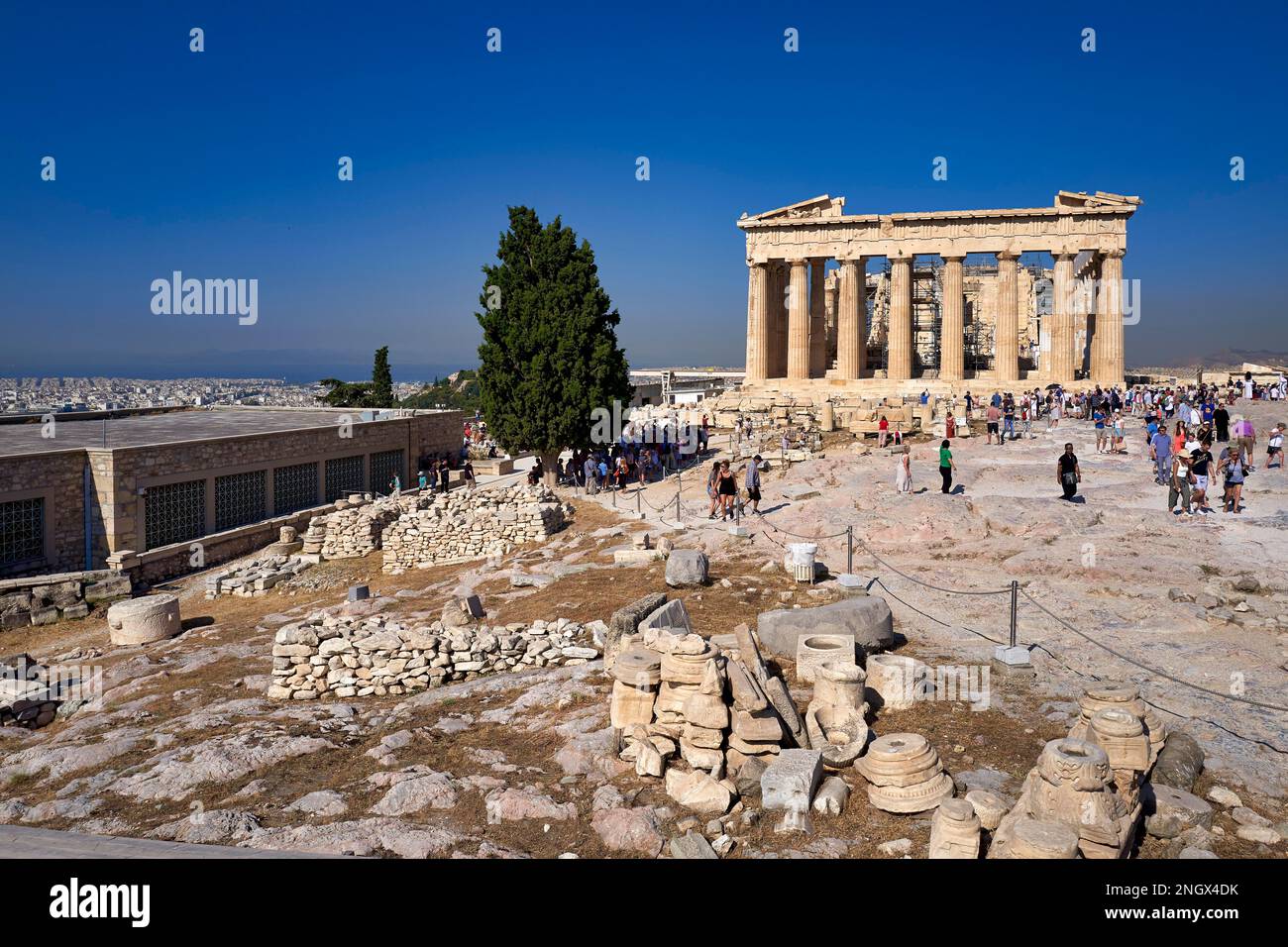 Athens Greece. The Parthenon at the Acropolis Stock Photo - Alamy