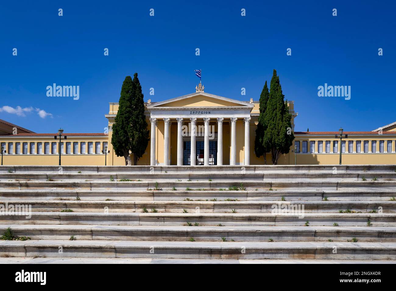 Athens Greece. The Zappeio Hall, used as a conference center Stock ...