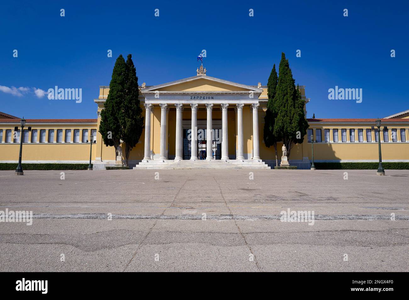 Athens Greece. The Zappeio Hall, used as a conference center Stock ...