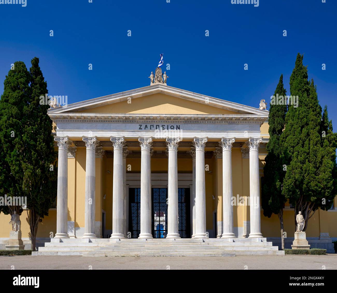 Athens Greece. The Zappeio Hall, used as a conference center Stock ...