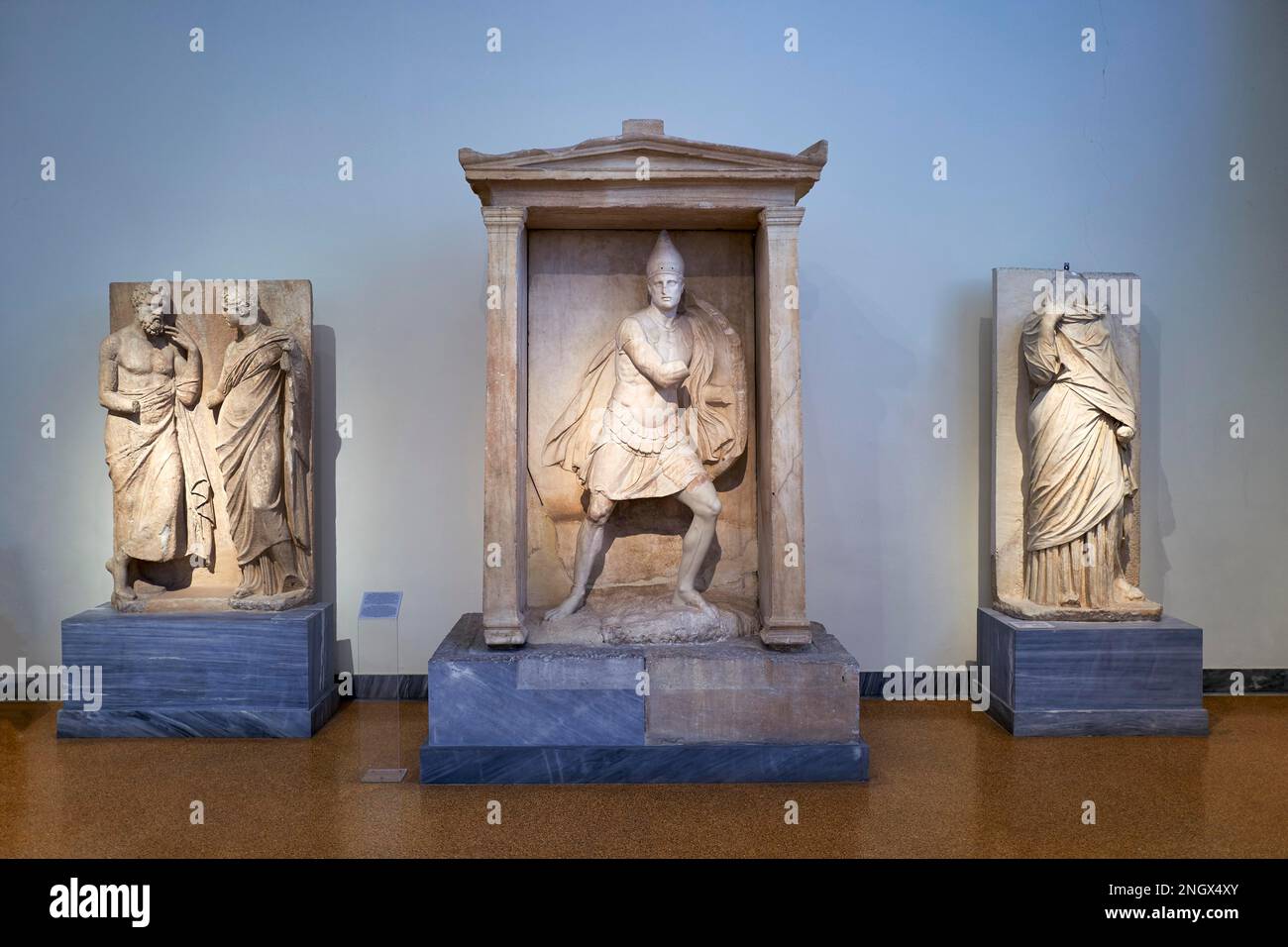 Athens museum stele hi-res stock photography and images - Alamy