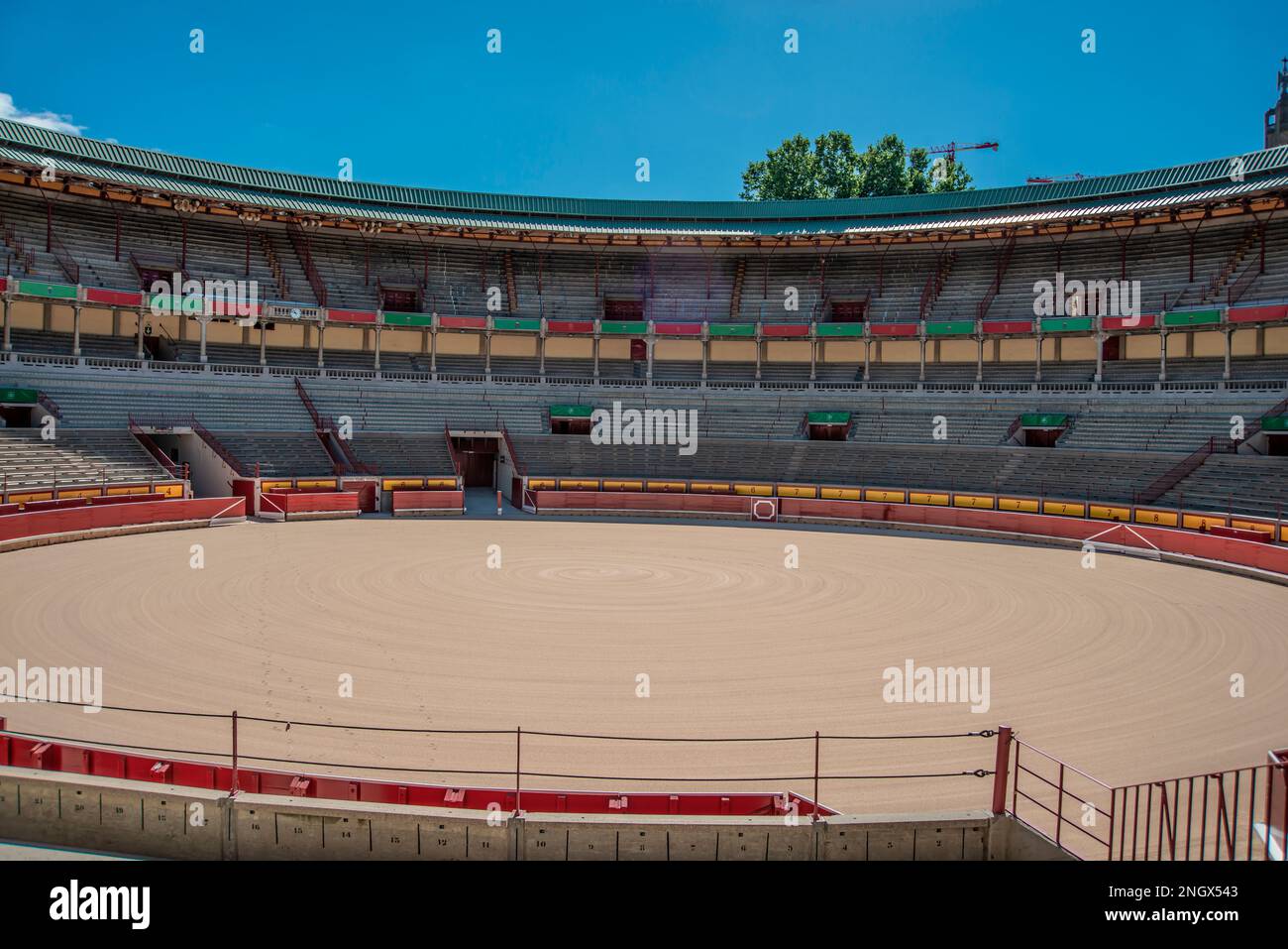 Plaza de Toros de Pamplona before Sanfermines 2022, the 100 year ...