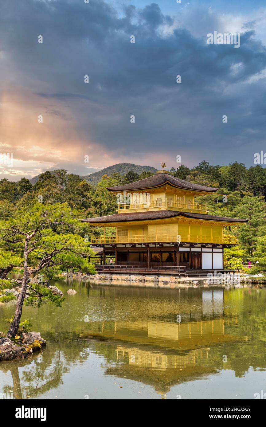 Kyoto Japan. Kinkaku-ji Temple (the Golden Pavilion Stock Photo - Alamy
