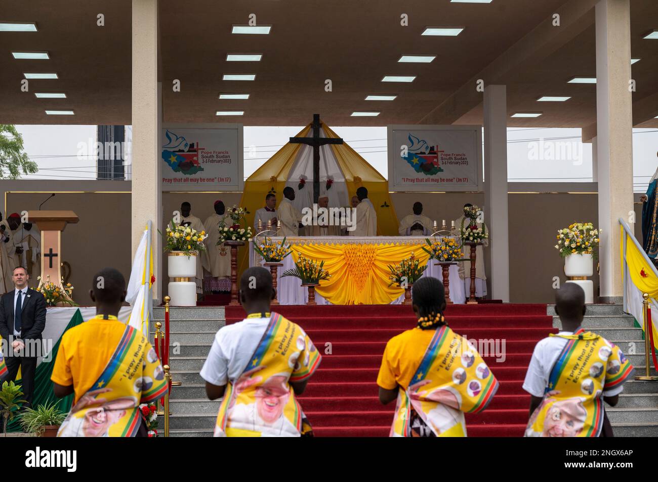 Sunday February 5th 2023: Juba South Sudan. Pilgrimage of Peace ...