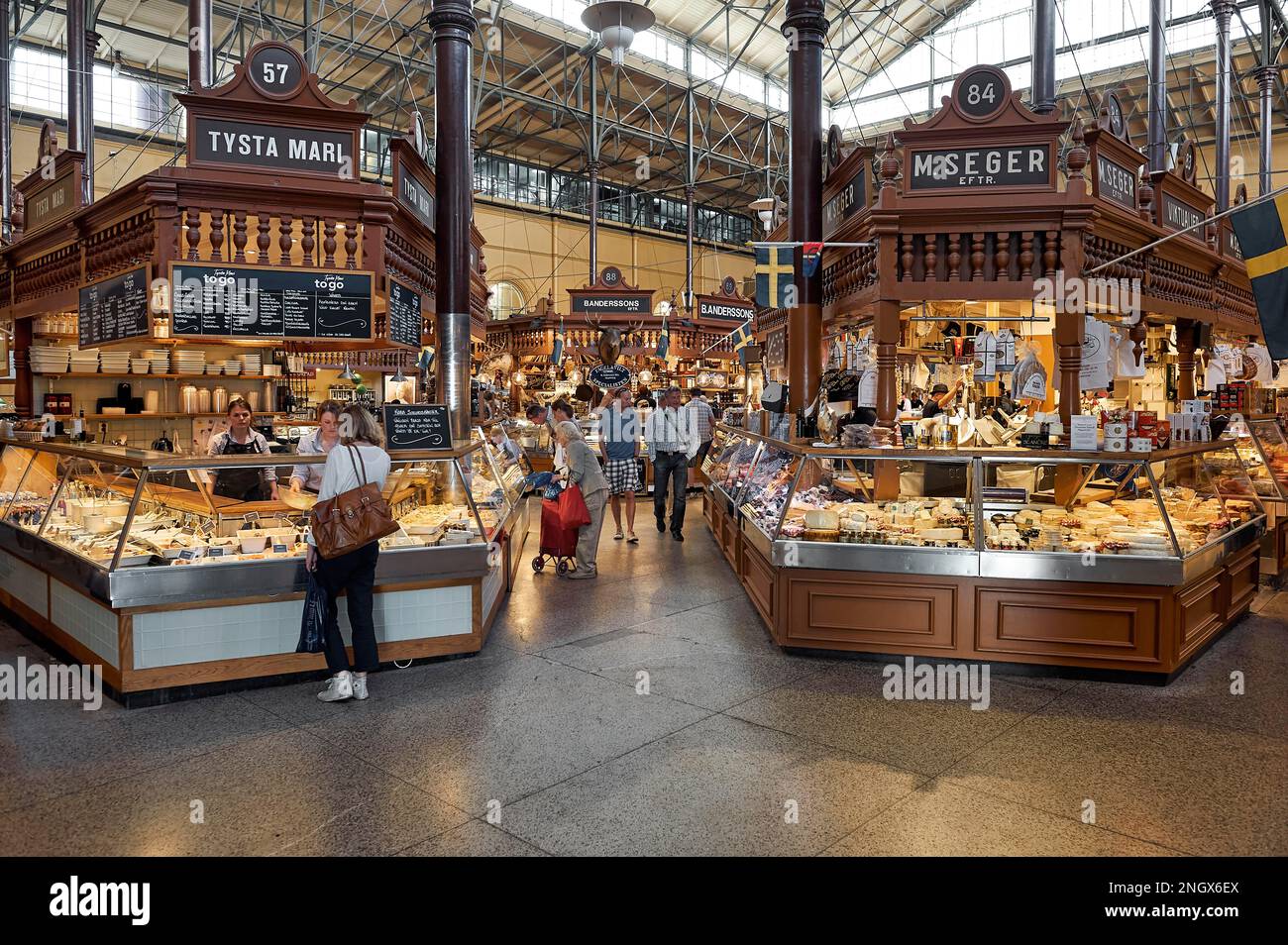 Scandinavian market halls hi-res stock photography and images - Alamy