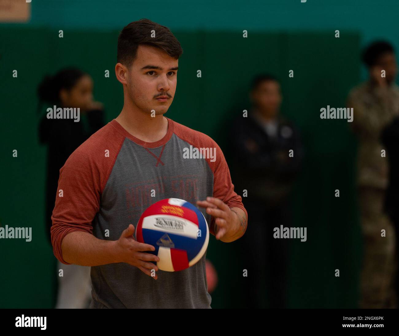 A soldier, assigned to the 14th Field Hospital, 3rd Infantry Division ...