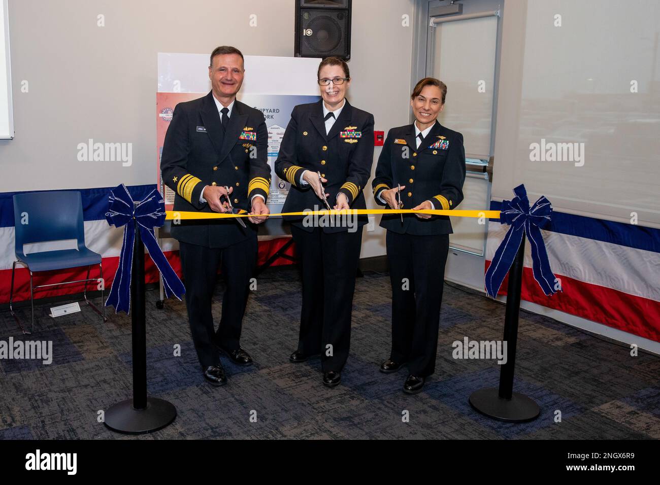 Norfolk Naval Shipyard (NNSY) cut the ribbon on its new Production ...