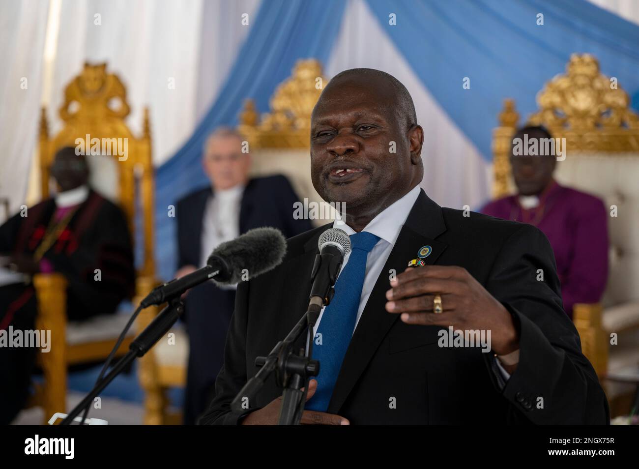 Friday February 3rd 2023: Juba South Sudan. First Vice President of ...
