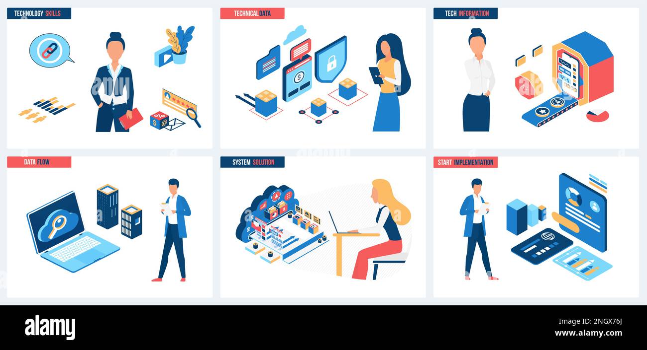 Start of new technology implementation, technical data and information ...