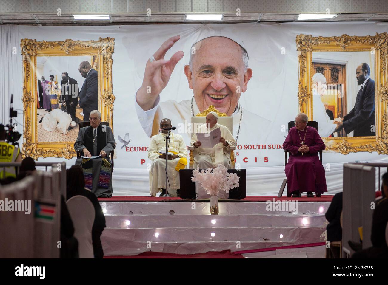 Friday February 3rd 2023: Juba South Sudan. Freedom Hall in Juba. A ...
