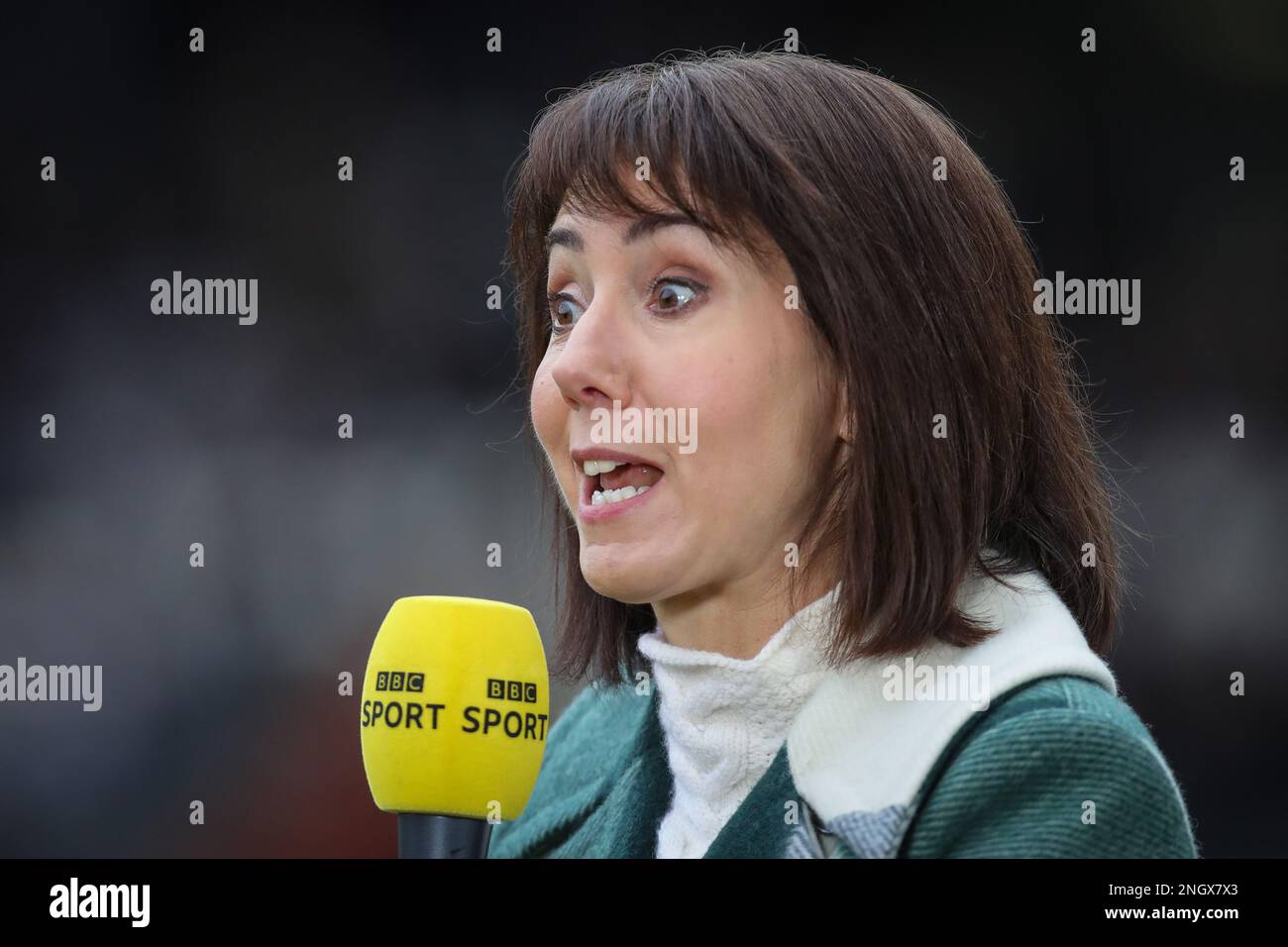 Rugby league presenter hi-res stock photography and images - Alamy