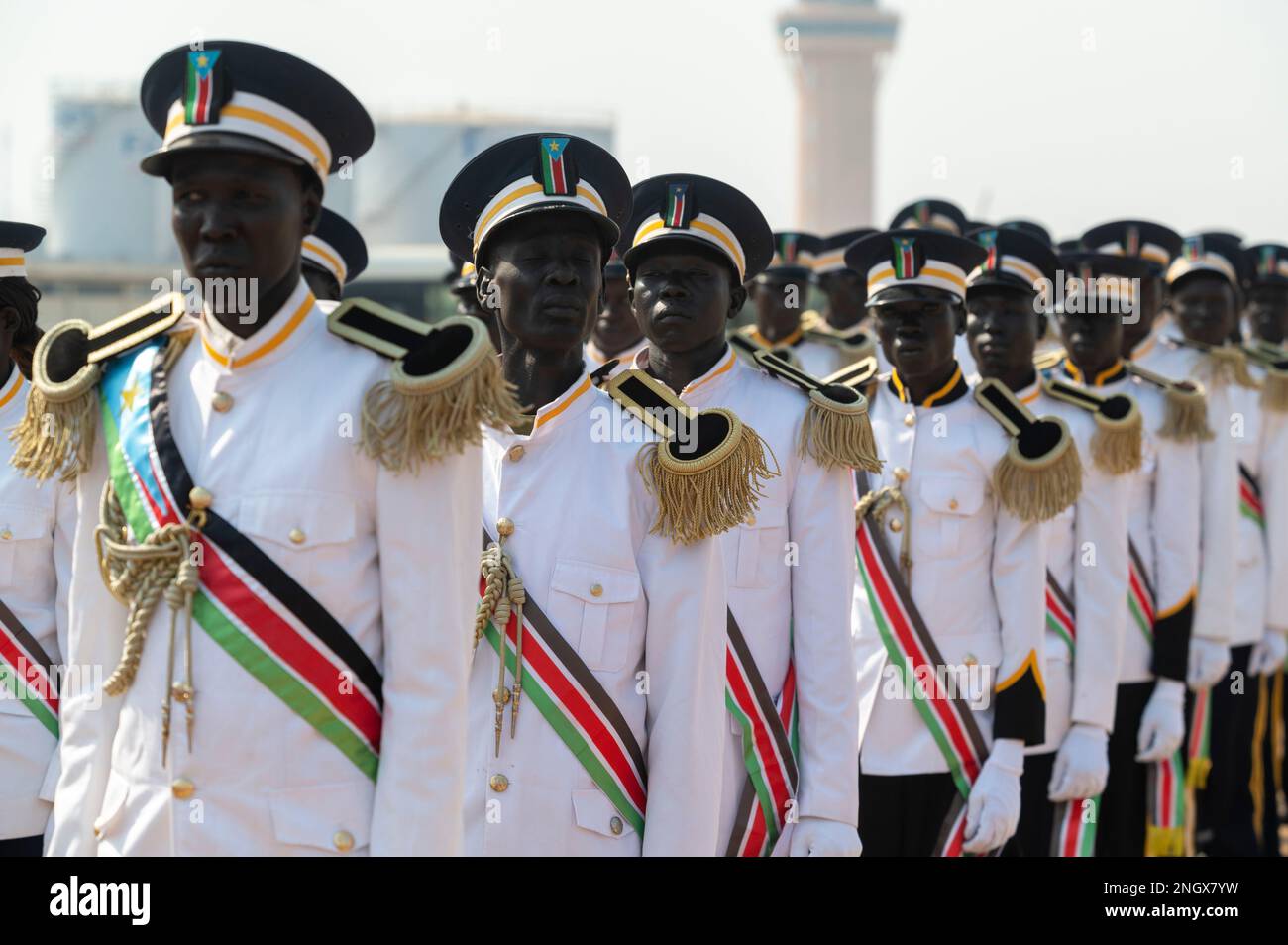 Friday February 3rd 2023: Juba South Sudan. The Pope arrives in Juba ...