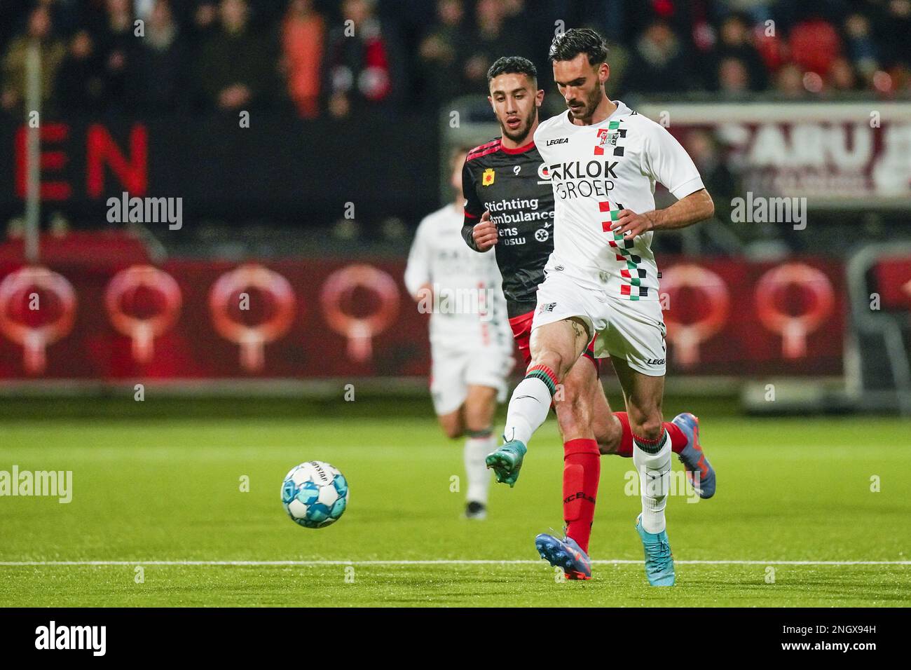 ROTTERDAM, 19-02-2023, Van Donge & De Roo Stadion . Dutch football ...
