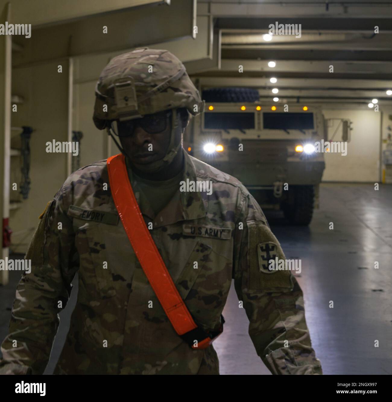 The Army Prepositioned Stock-3 operations continue as military vehicles ...