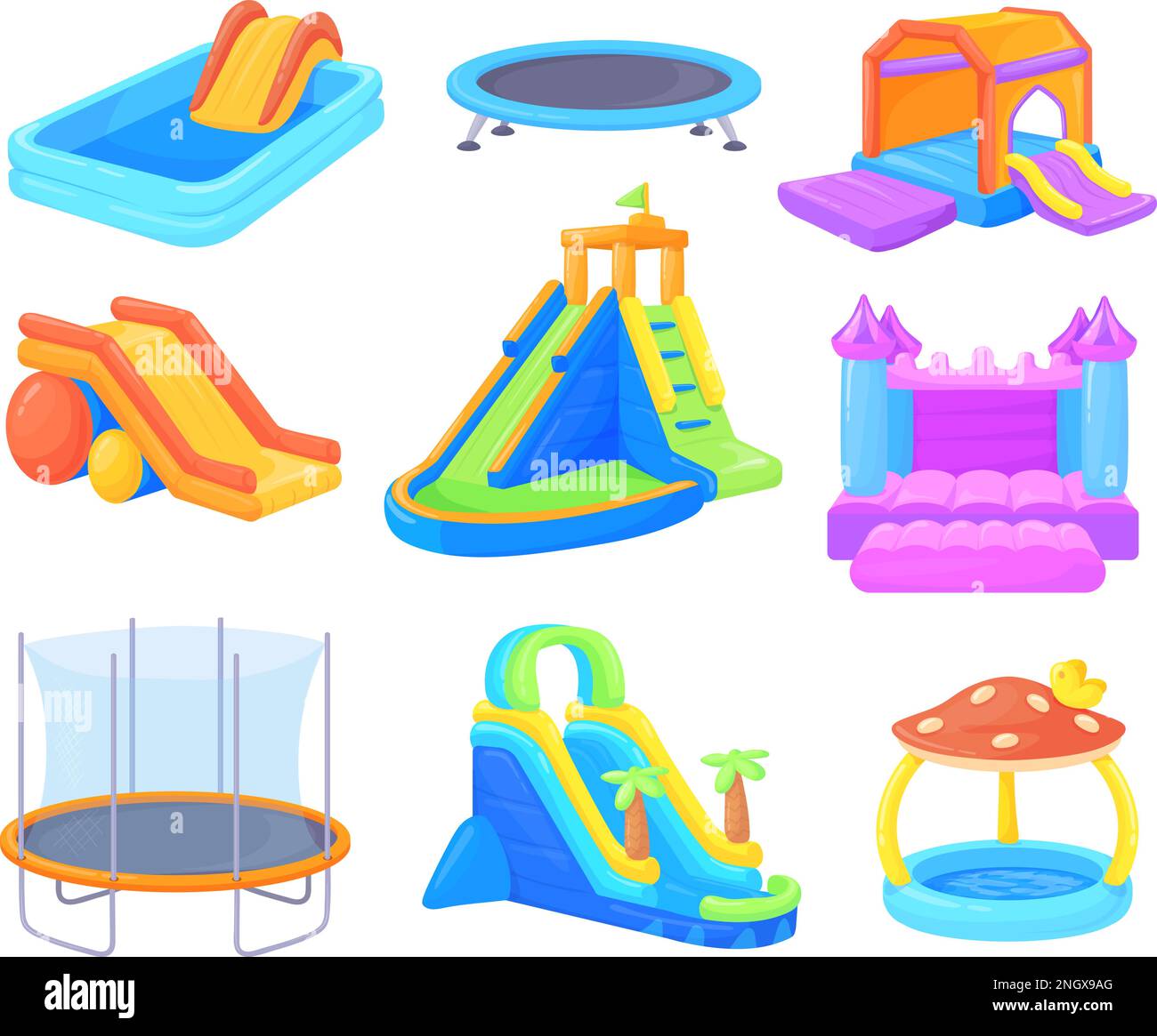 Carnival fun house activity Cut Out Stock Images & Pictures - Alamy