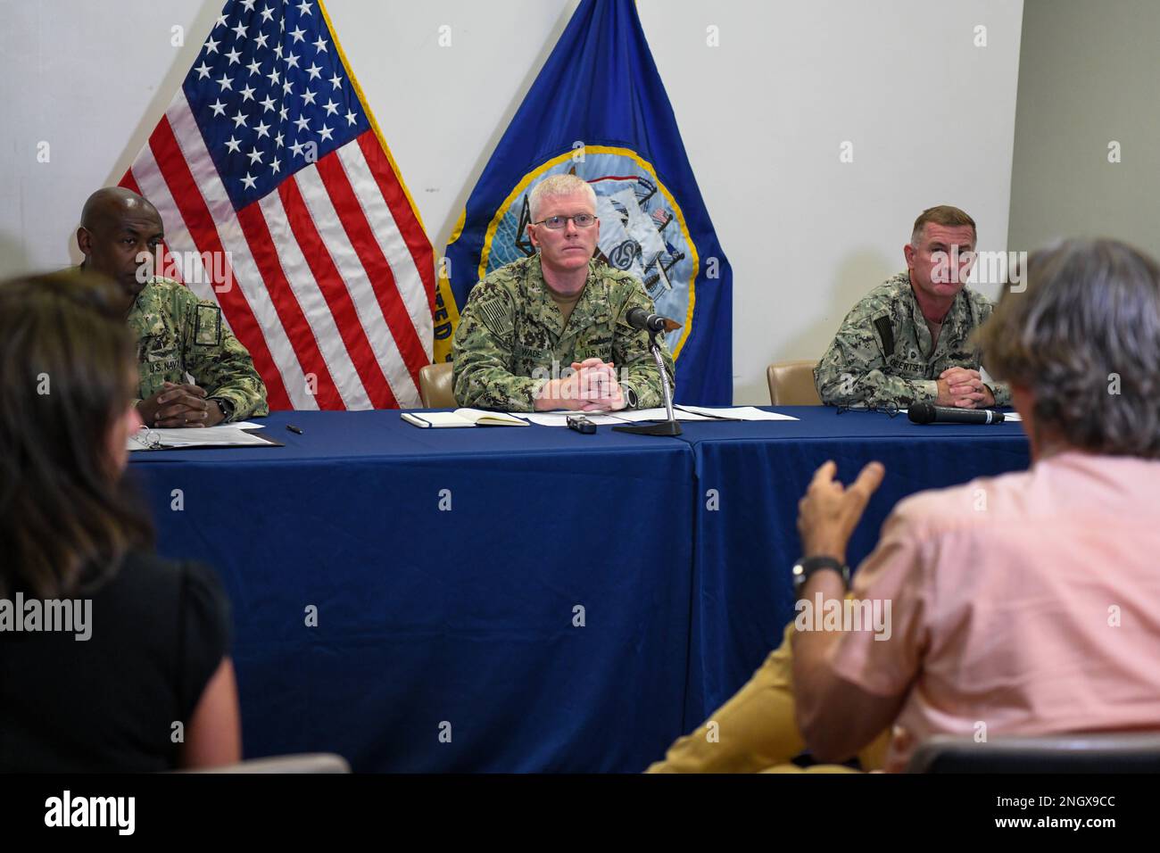 Members of the U.S. Navy leadership assigned to Navy Region Hawaii ...