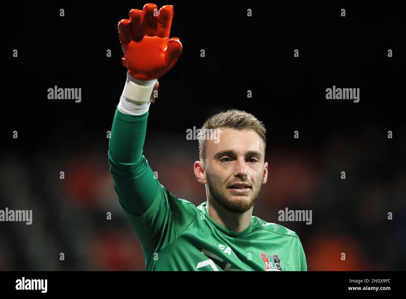 ROTTERDAM - NEC Nijmegen goalkeeper Jasper Cillessen during the Dutch ...