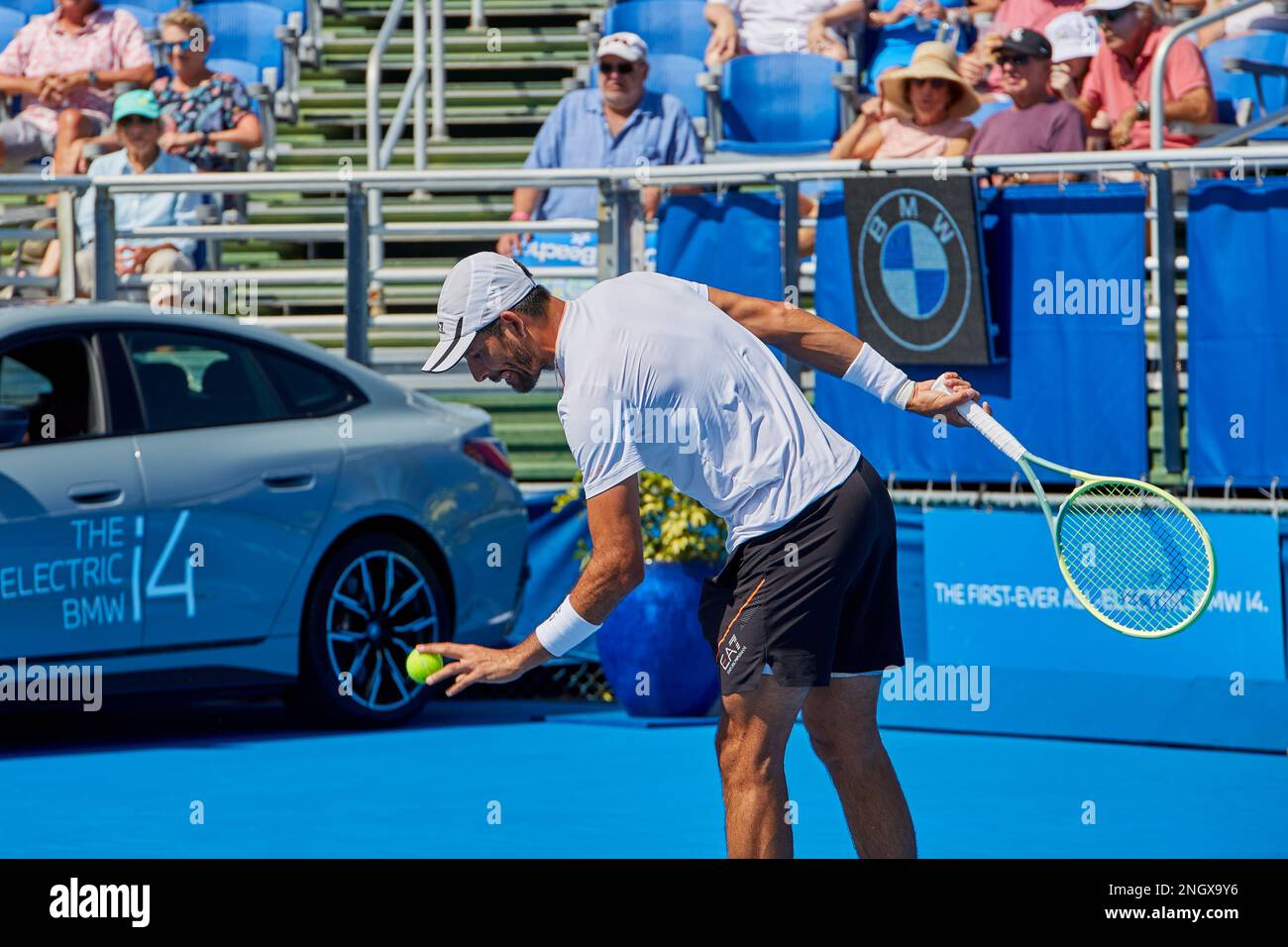 Delray Beach, FL, USA. 19th February 2023. Marcelo Arevalo (ESA), Jean ...