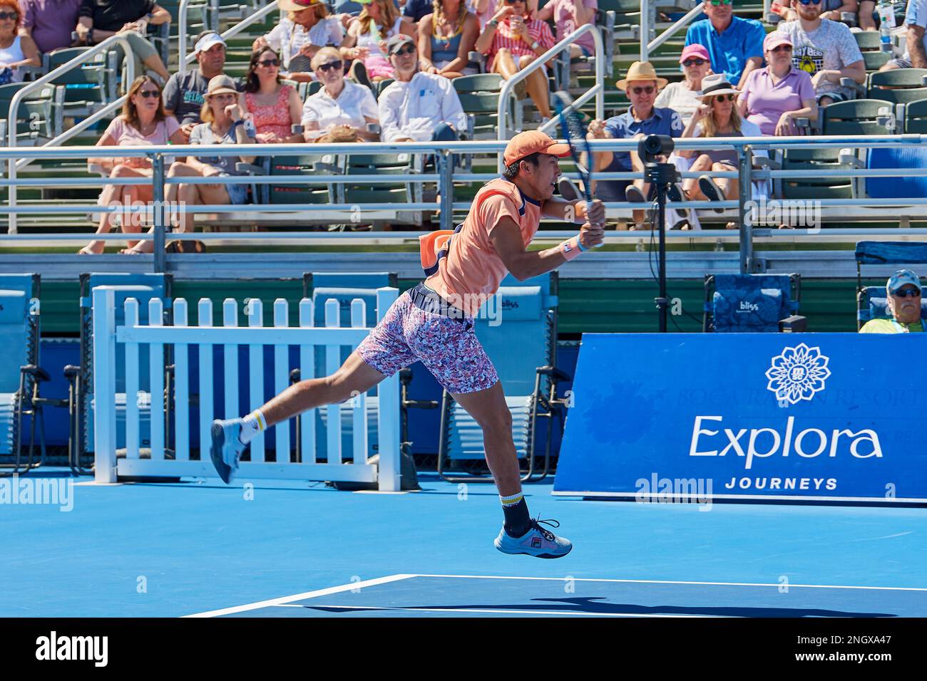 Delray Beach, FL, USA. 19th February 2023. Marcelo Arevalo (ESA), Jean ...