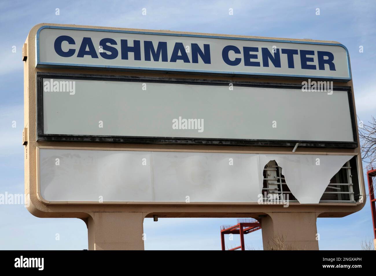 The Cashman Center marquee sign, Friday, Feb. 3, 2023, in Las Vegas ...
