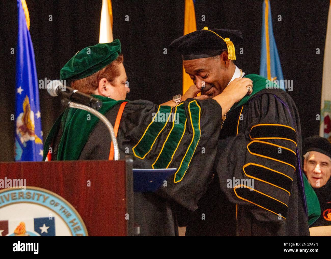 Dr. Nancy Dickey, chair of the Uniformed Services University's Stock ...
