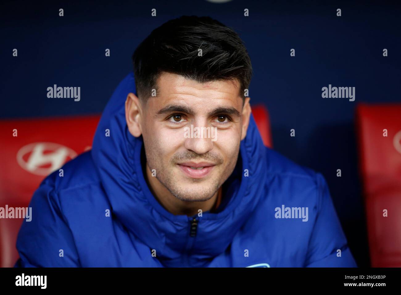 Alvaro Morata of Atletico de Madrid during LaLiga match,between ...