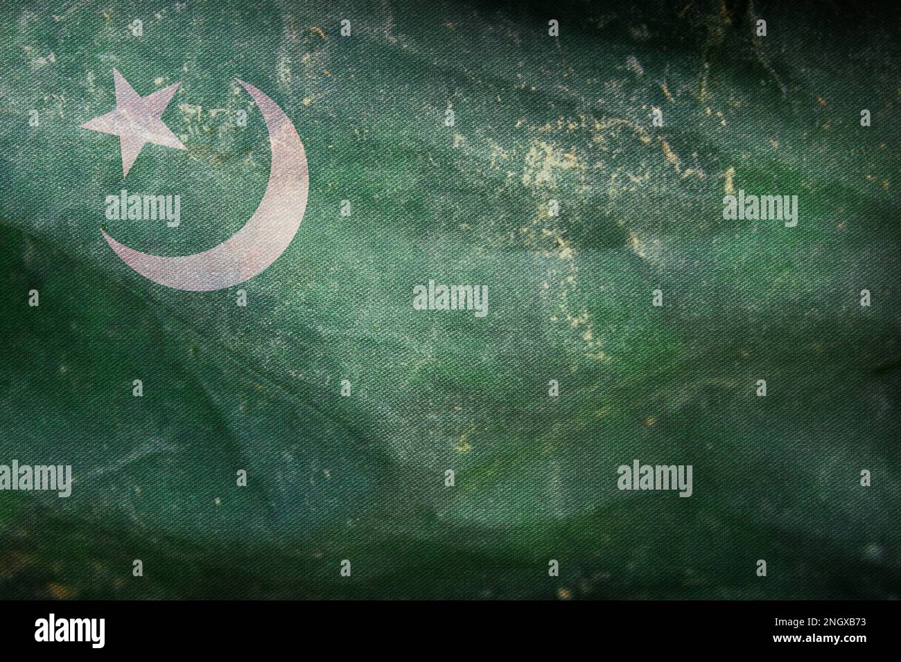 retro flag of Indo Aryan ethnoreligious groups Hindustani Muslims with ...