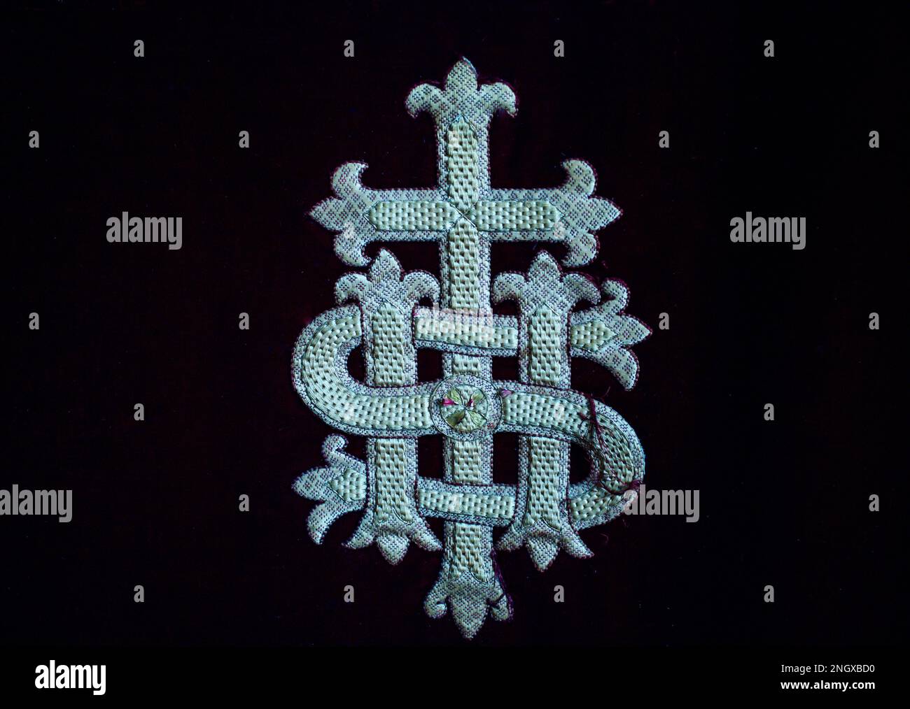 Christianity, Britain's Heritage and Faith - Close-up of a Christogram ...