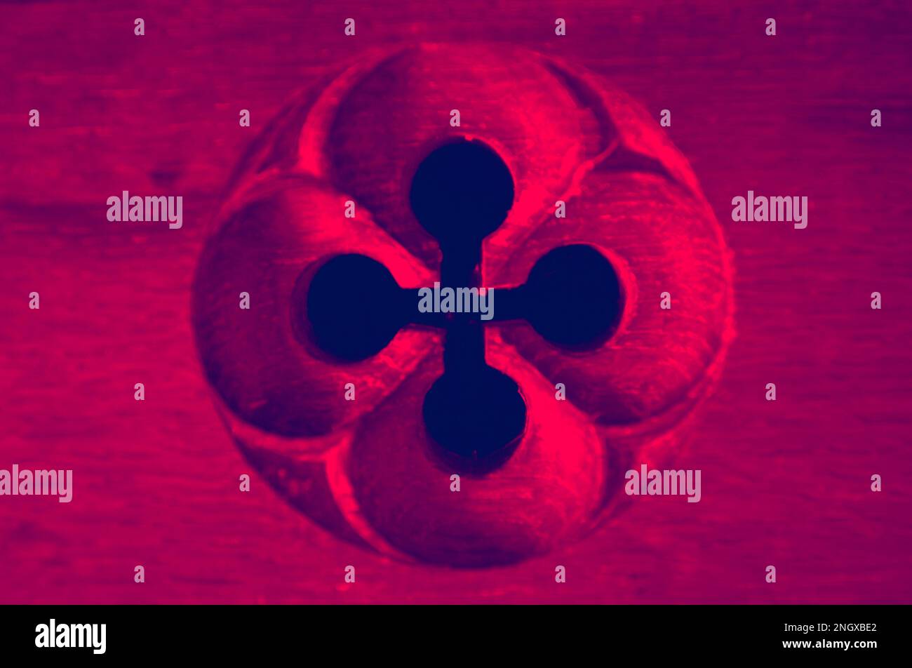 Wooden crotal cross in Red Stock Photo - Alamy