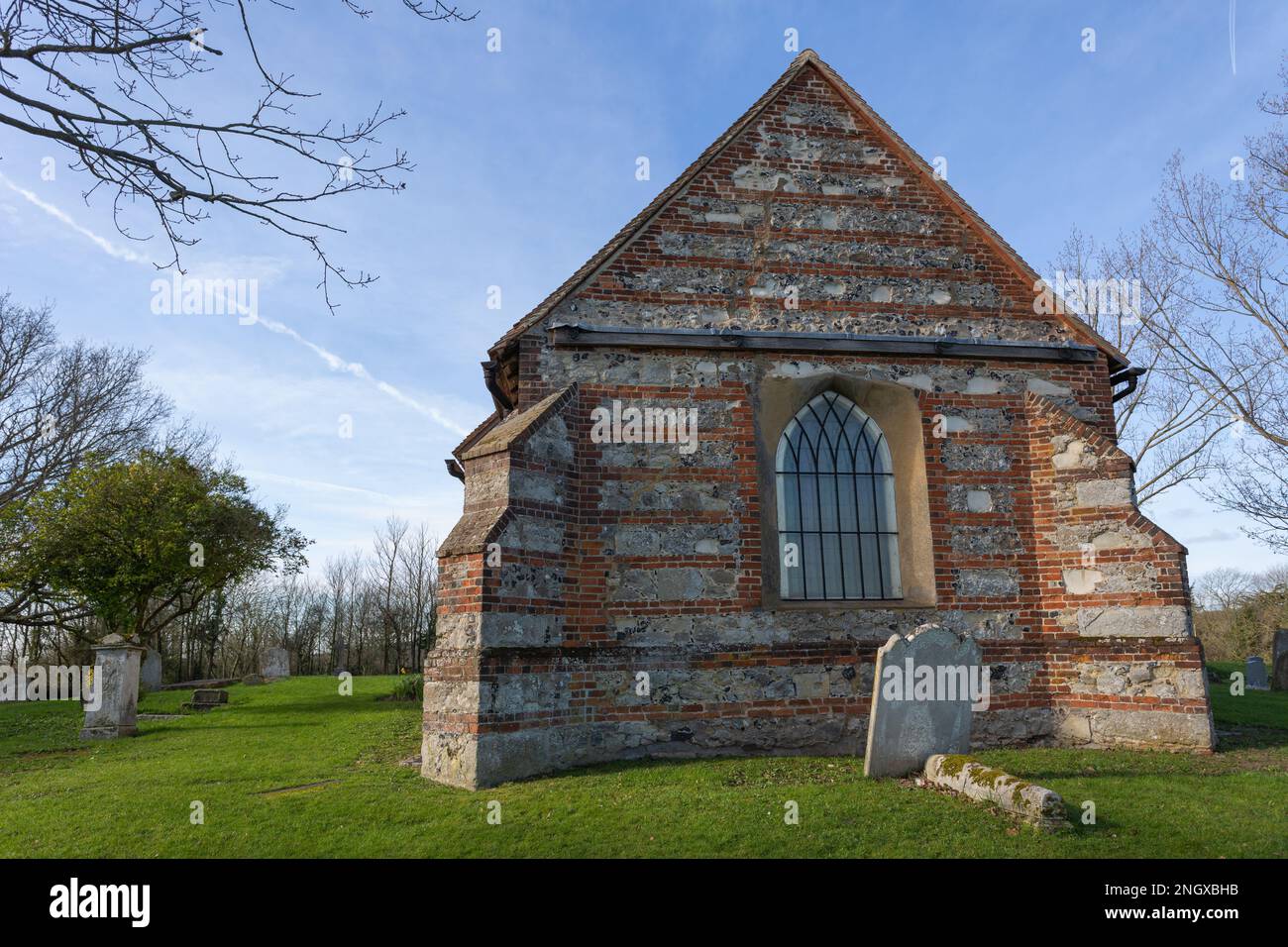 Architectural Heritage , Disused Churches in Essex- Side view of All ...