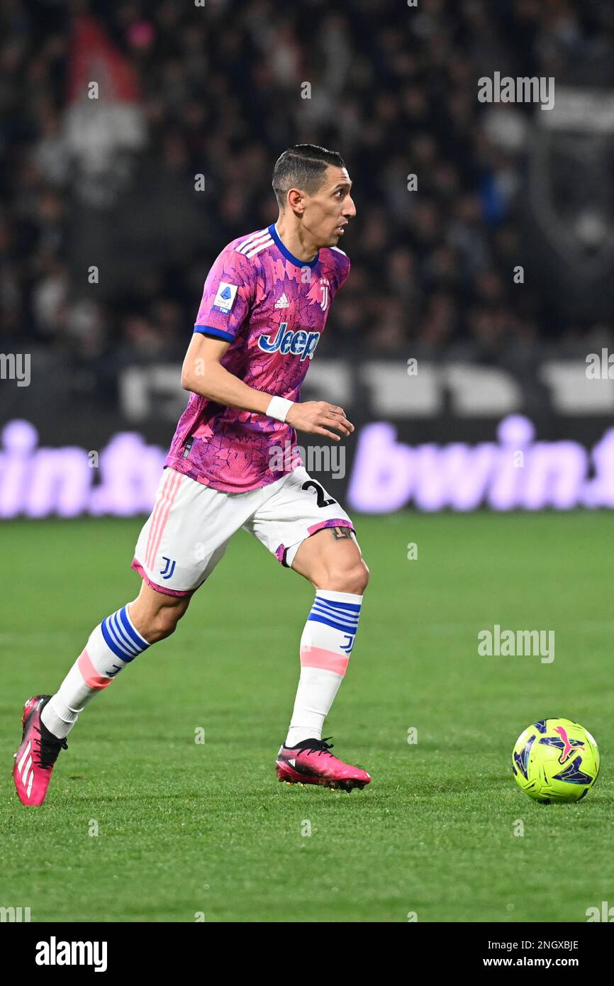 Angel Di Maria (Juventus) in action during the italian soccer Serie A ...
