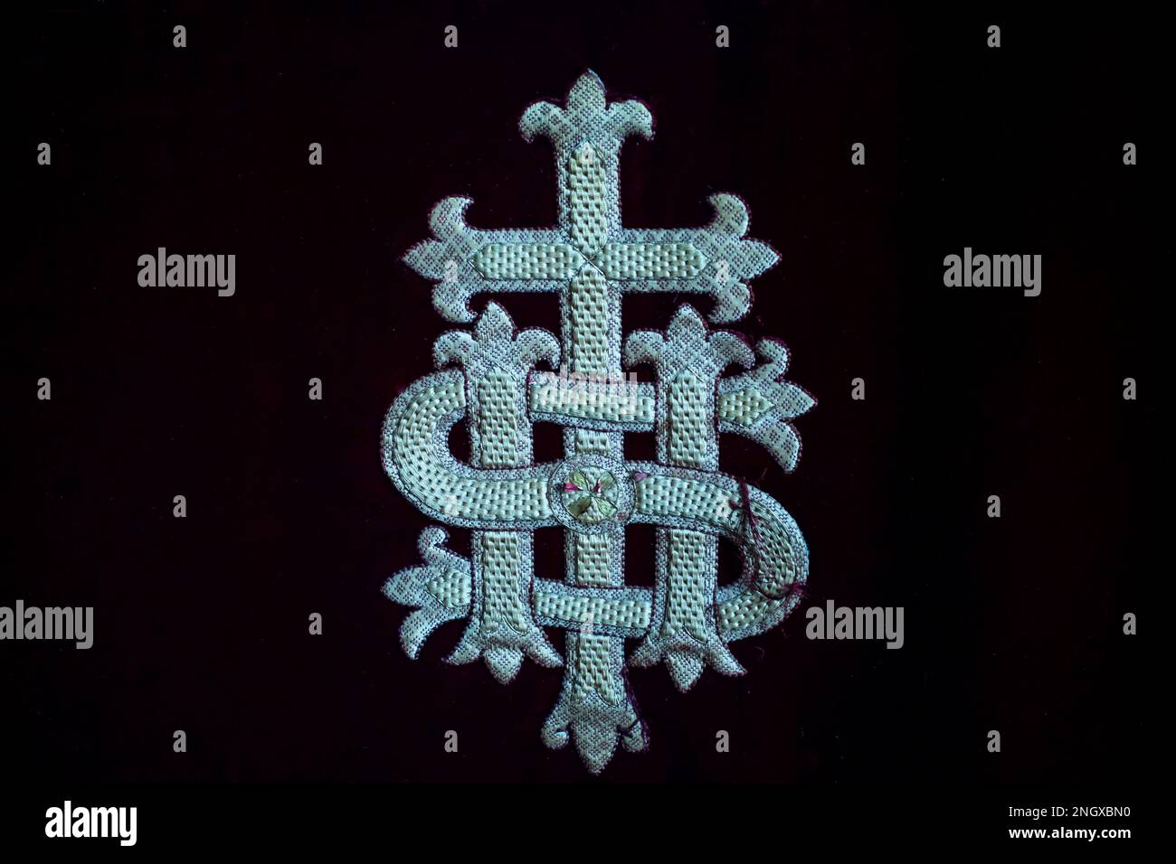 Christianity, Britain's Heritage and Faith - Close-up of a Christogram ...