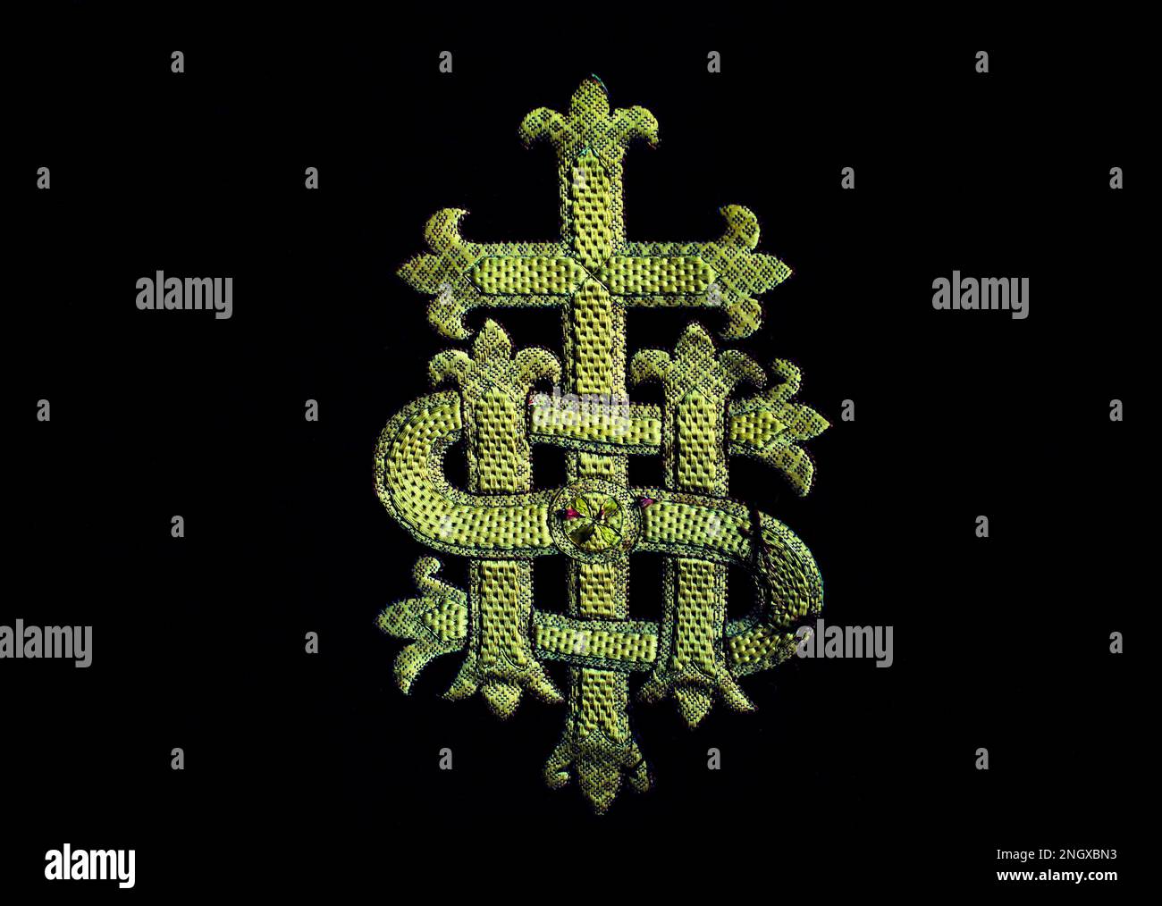 Ihs name of jesus christogram hi-res stock photography and images - Alamy