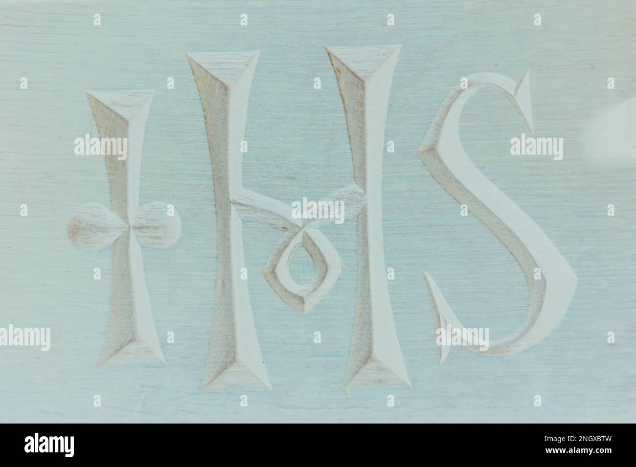 Christianity, Britain's Heritage and Faith - Close-up of a Christogram ...