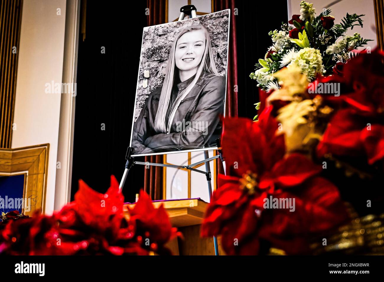 A memorial for Senior Airman Melanie Locklear, 305th Air Mobility Wing ...