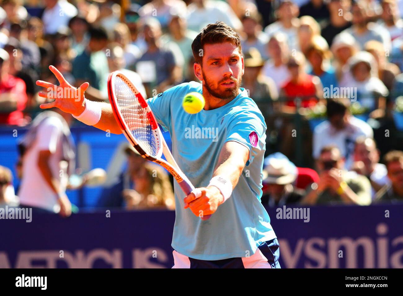 Buenos Aires, Argentina, 19th Feb 2023, Cameron Norrie (GBR) during a ...