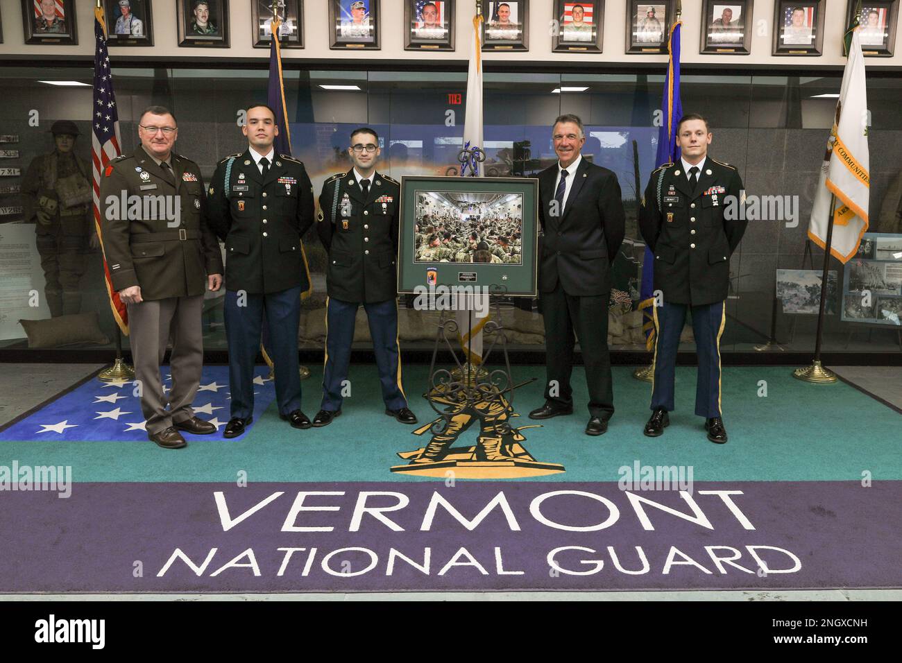 Governor Phil Scott visited with Soldiers from 3rd Battalion 172nd ...