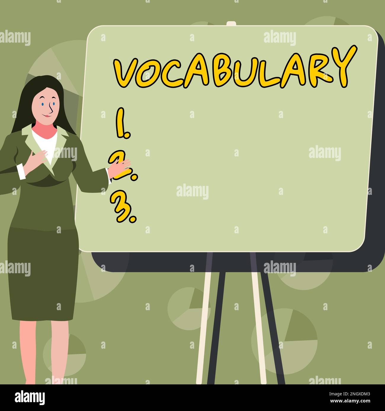 Conceptual display Vocabulary. Internet Concept collection of words and ...
