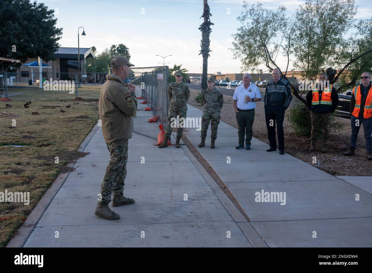 U.S. Air Force Col. Anthony Mullinax, 56th Mission Support Group ...