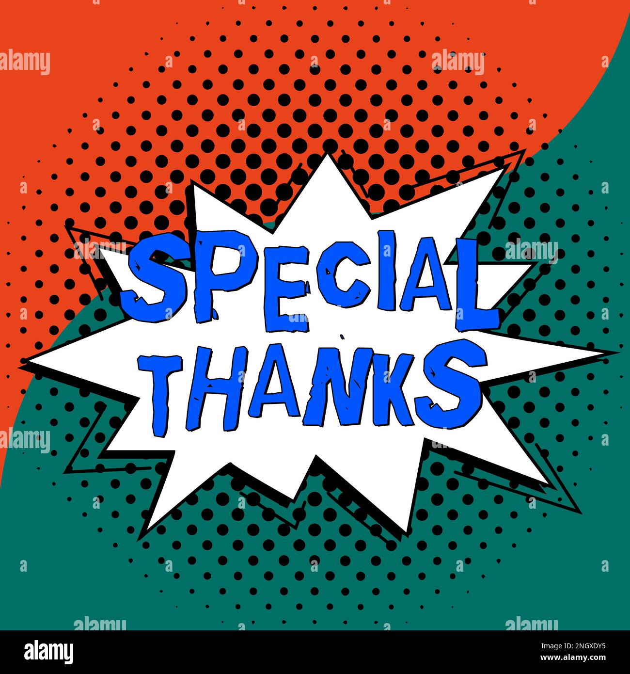 Hand writing sign Special Thanks. Concept meaning expression of ...