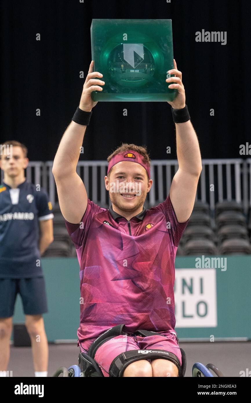 ROTTERDAM, THE NETHERLANDS - FEBRUARY 19 : Alfie Hewett of Great ...
