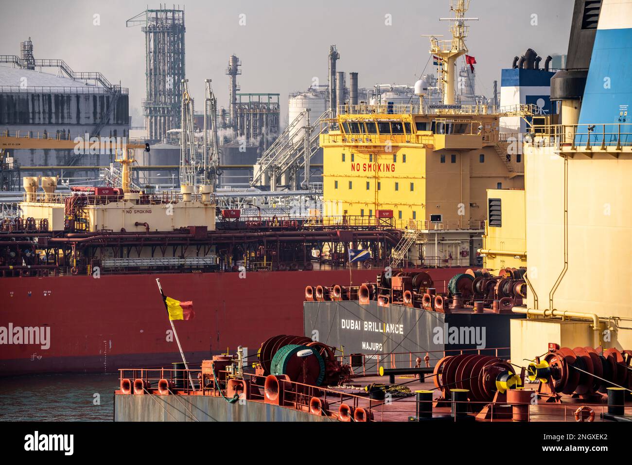 LPG tanker Navigator Genesis, Liquefied Petroleum Gas, Autogas, Flüssiggas Transport, in the ...