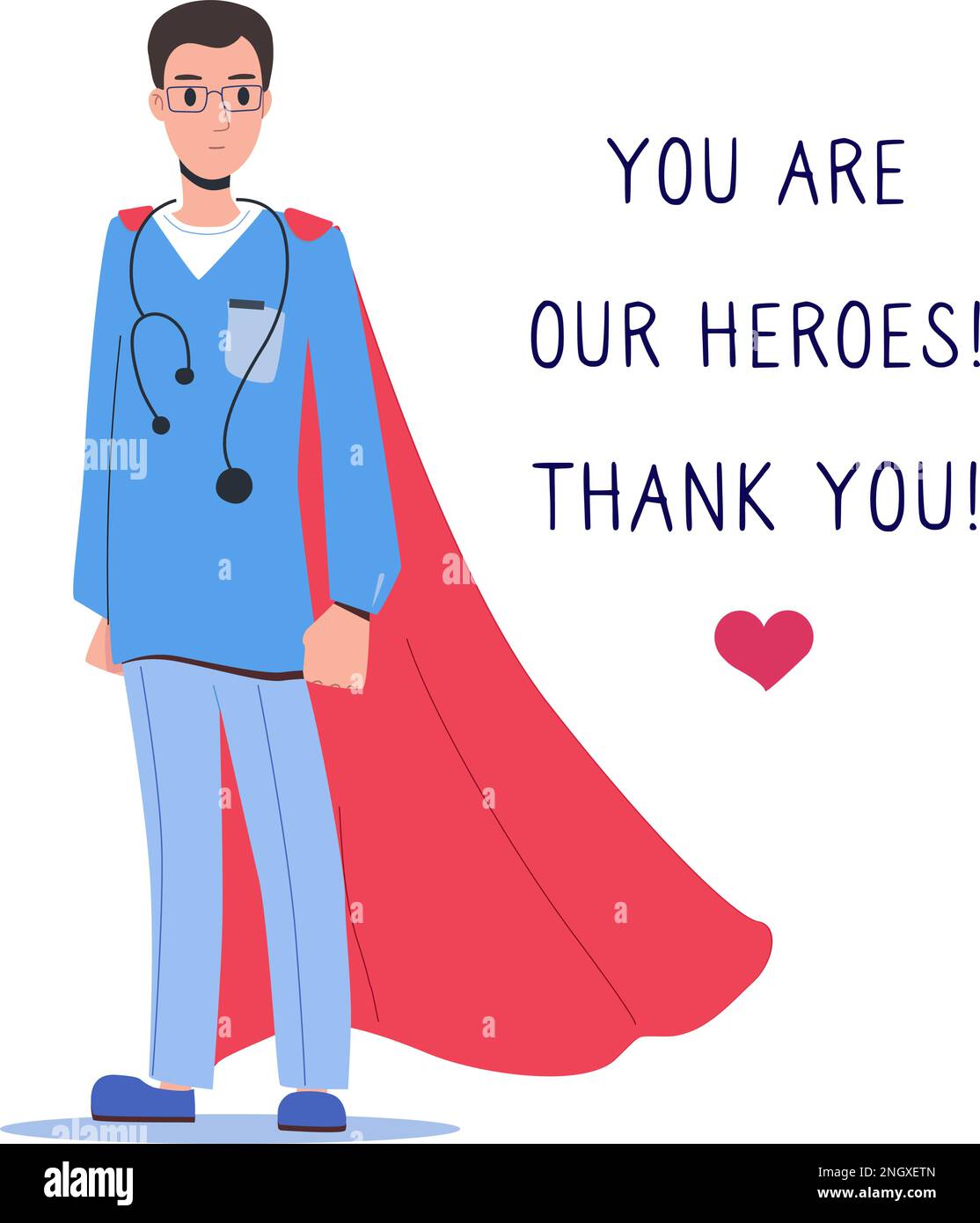 Doctor in a suit and a red cloak. You are our heroes. Thank You. The ...