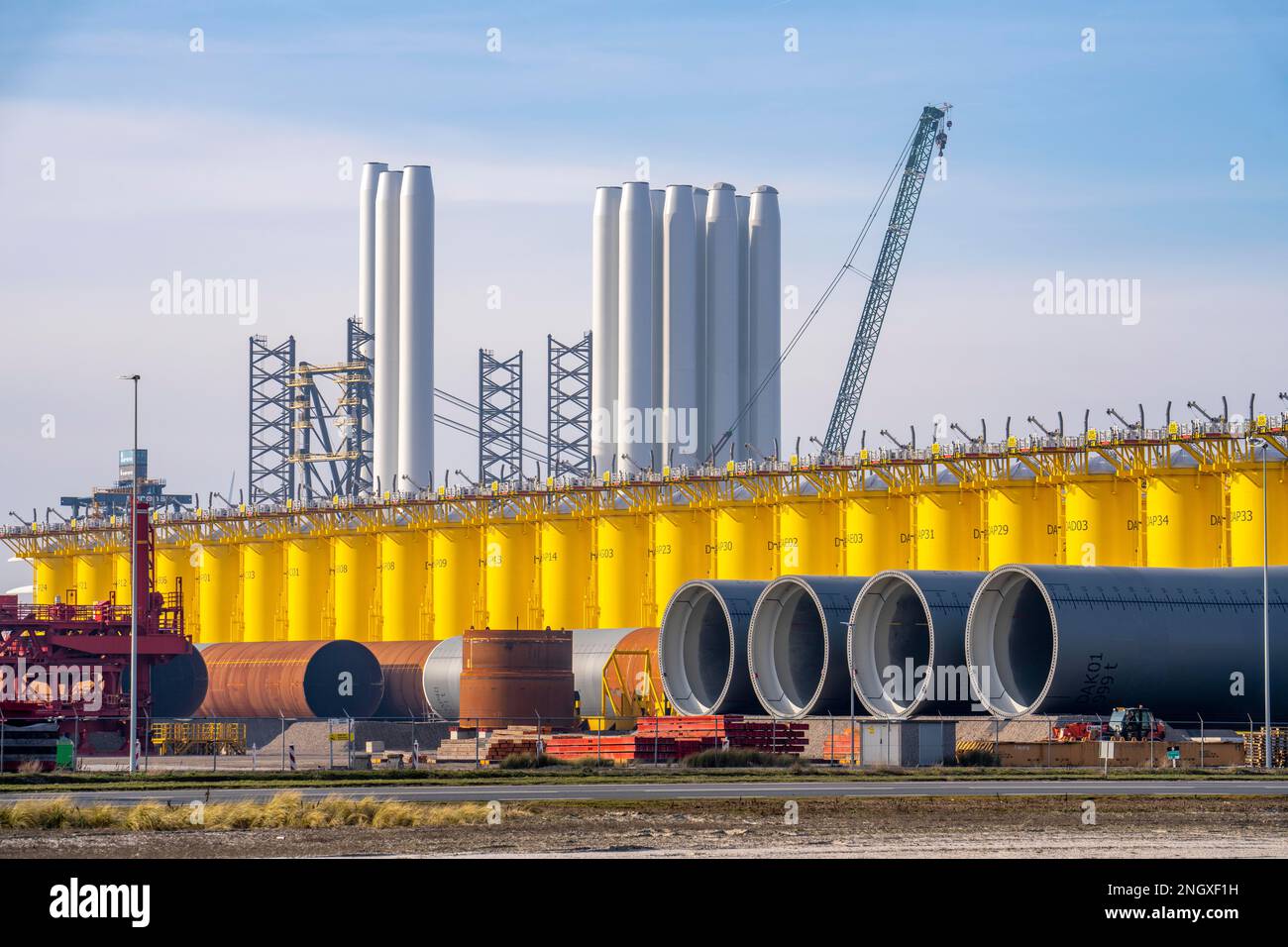 SIF Offshore Foundaitons, production of foundations for offshore wind ...